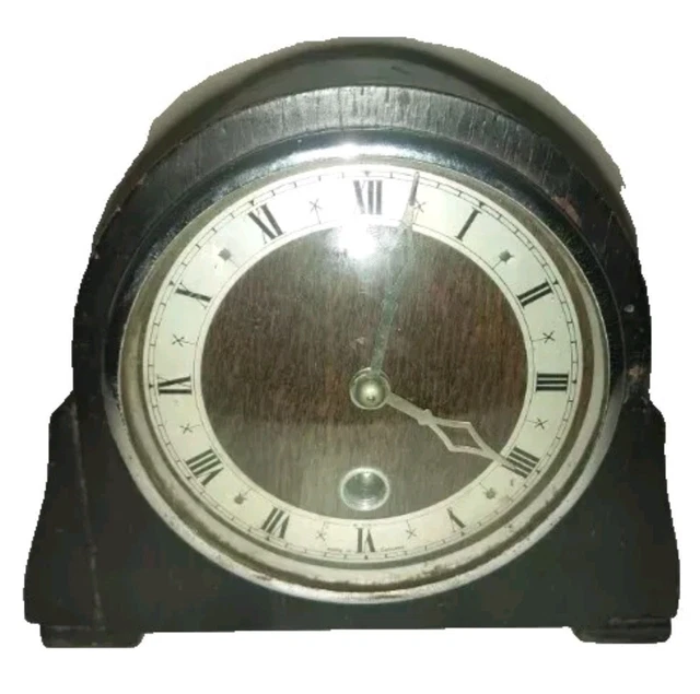 MANTEL MECHANICAL CLOCK "DAVALL" Vintage 1950’. To restore £28.79 ...
