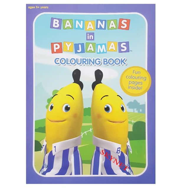 A4 BANANAS IN Pyjamas Childrens Kids Boys Girls Colouring Activity Book ...