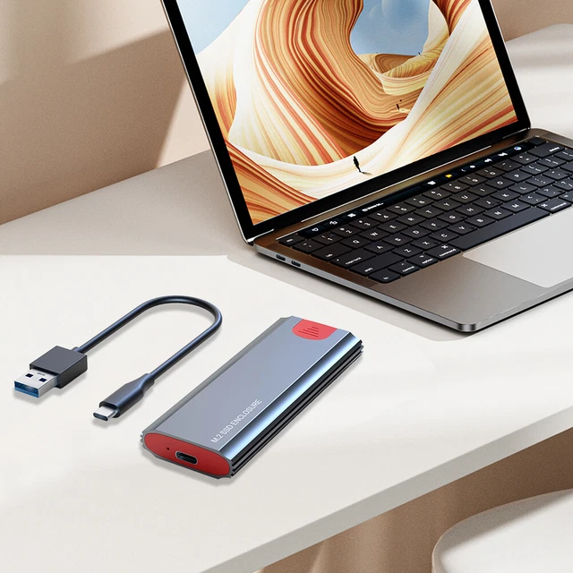 M.2 NGFF NVME SSD Case USB3.1 Gen2 10Gbps for 2230/2242/2260/2280 M2 ...