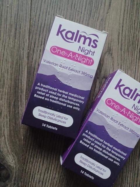 2X KALMS ONE a Night Sleeping Tablets Herbal Sleep Aid 14 Tablets In ...