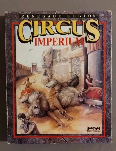 CIRCUS IMPERIUM BOARDGAME Fasa Renegade Legion Role Play English French ...