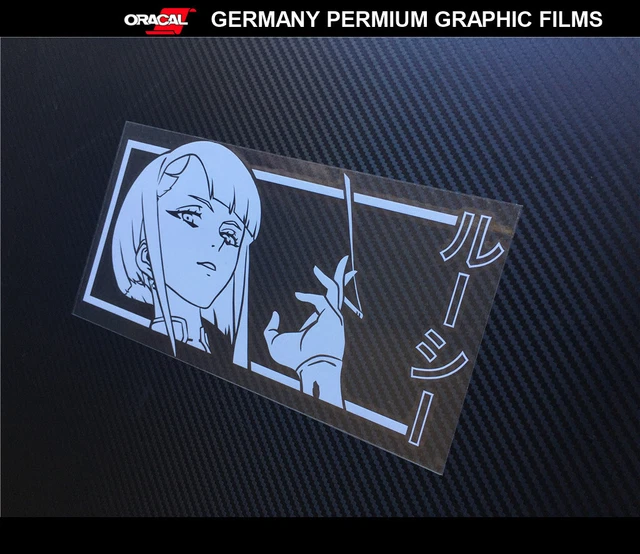 CYBERPUNK GIRL EDGERUNNERS Anime Lucy JDM Decal Sticker #CE03 £11.00 ...