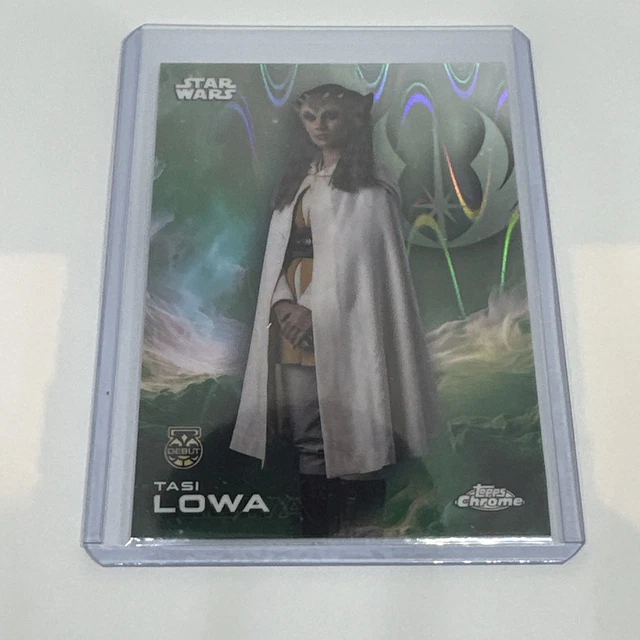 2025 TOPPS CHROME Star Wars Tasi Lowa Ray Wave Rare £0.99 - PicClick UK