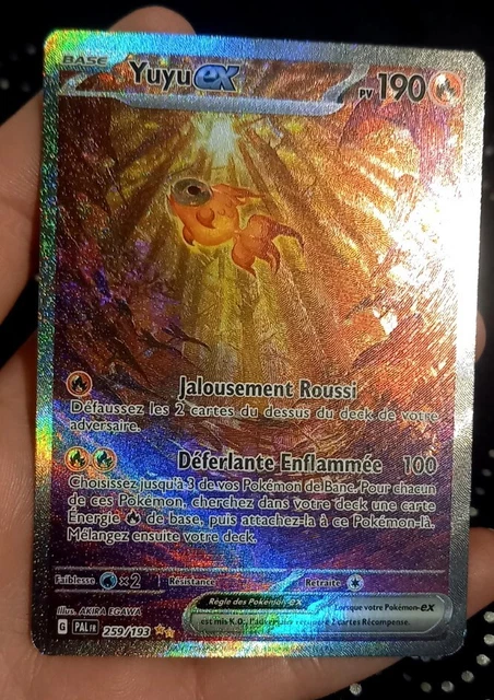 CARTE POKÉMON YUYU ex 259/193 Alternative EV02 Évolution Paldea FR EUR ...