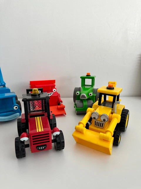 CHILDRENS BOB THE Builder Toy Vehicles Dizzy, Muck, Lofty, Roley, Scoop ...