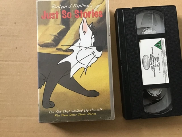 JUST SO STORIES vhs.the cat that walked by himself & 3 more stories ...
