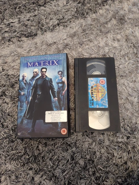 THE MATRIX (VHS, 1999) Rare Vintage Hard Cardboard Case Y2K £1.50 ...