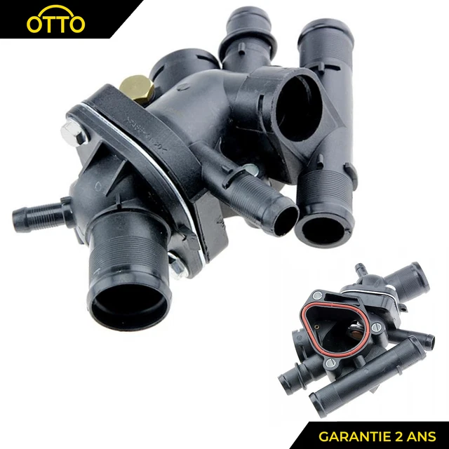 BOITIER DE THERMOSTAT pour RENAULT KANGOO 1.9 - 7700103326 7700112491 ...