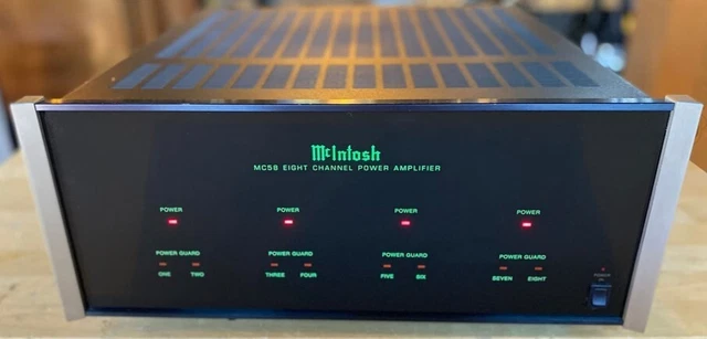 MCINTOSH MC58 8-CHANNEL Power Amplifier, Used - Excellent Condition EUR ...