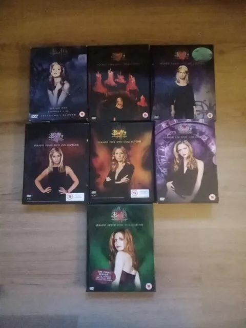 Buffy The Vampire Slayer The Complete Collection Seasons 1 7 Dvd Box