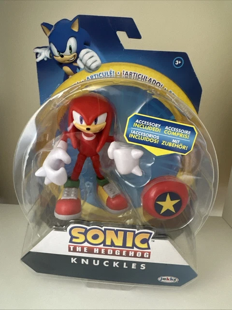 JAKKS SONIC THE Hedgehog Classic Collector Edition Knuckles Action ...