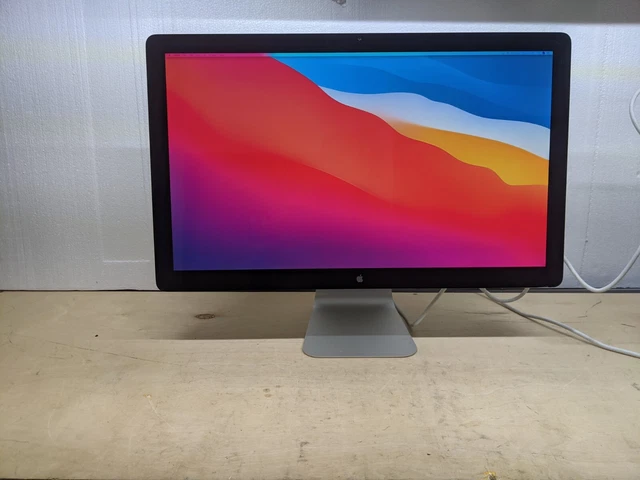 APPLE A1407 27& Thunderbolt Display LCD Monitor 2560x1440 PLEASE READ ...
