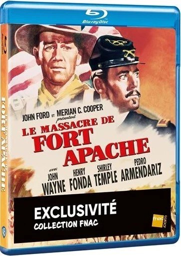 LE MASSACRE DE Fort Apache / [ John Wayne ] / Blu Ray Neuf Sous Blister / Vf EUR 29,94 - PicClick FR