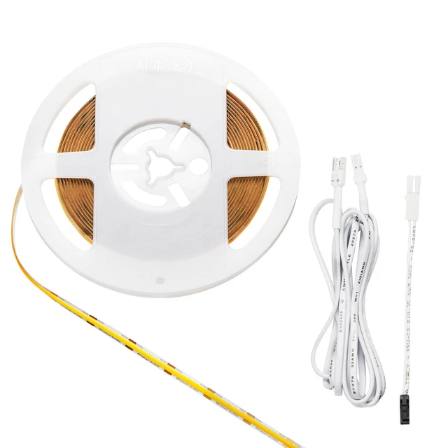 COB LED-BAND 6 x 5000mm 12 V / 10 W Warm-/Neutralweiß dimmbar Domus ...