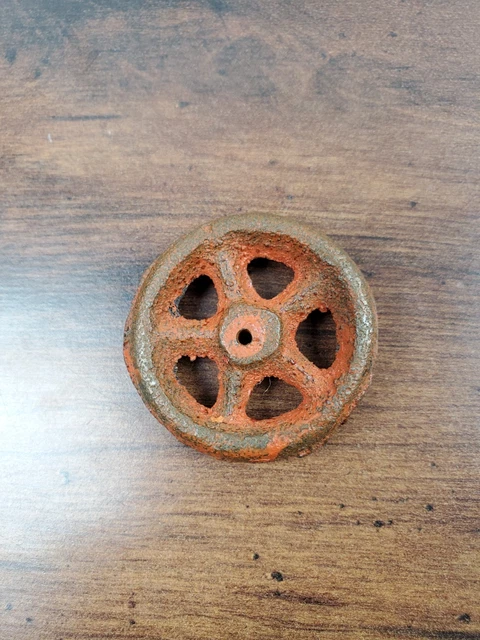 ANTIQUE 1920S 1.5'' Cast Iron Toy Wheel Part $20.69 - PicClick CA