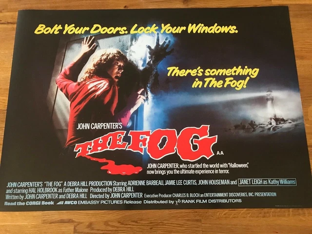 LARGE MOVIE POSTER The Fog 420mm x 594mm (A2) EUR 4,66 - PicClick IT