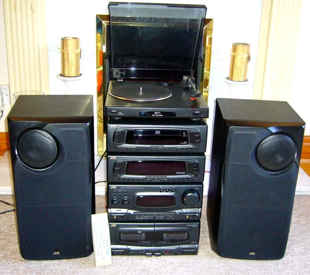 QUALITY JVC HI-FI System with Dolby Surround Pro-Logic Sound & Bush ...