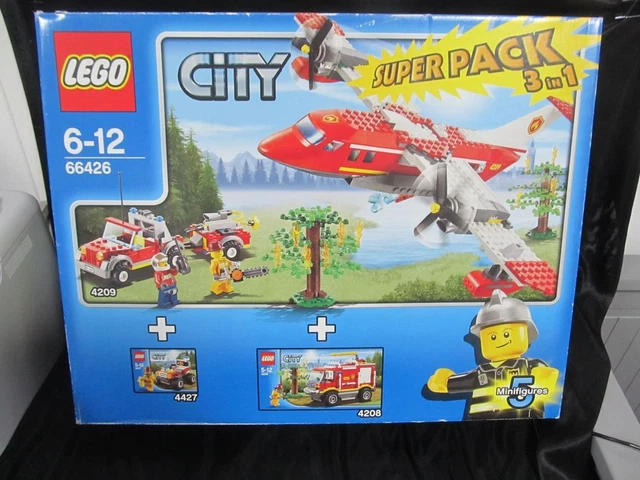 LEGO CITY 66426 Fire Rescue Superpack 3-in-1: 4427, 4208, 4209 ...