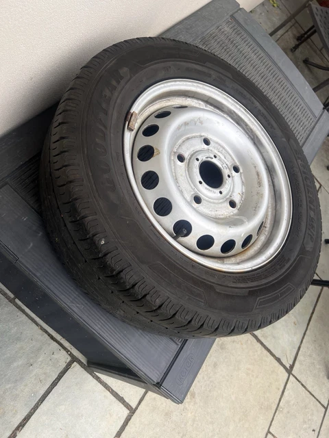FORD TRANSIT MK8 Steel Wheel - 6 1/2 Jx16x60 With Tyre 215 X 65 R16C £ ...