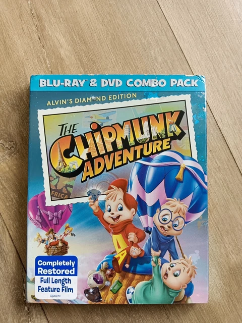 THE CHIPMUNK ADVENTURE, 1987, Alvin's Diamond Edition, Blu-ray, Brand ...