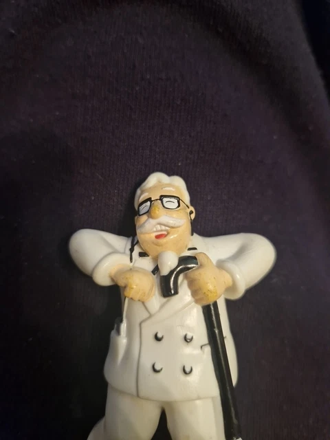KFC KENTUCKY FRIED Chicken Colonel Sanders Figure Rare Retro £3.99 ...