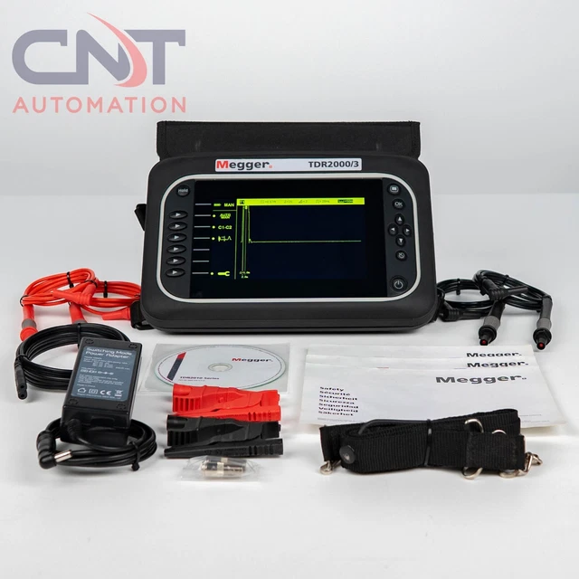 MEGGER TDR2000/3 ADVANCED Dual Channel Time Domain Reflectometer £2,287 ...