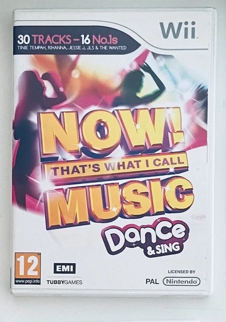NOW THAT'S WHAT I Call Music Dance & Sing - Nintendo Wii & U Video Game ...