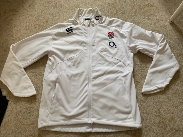 ENGLAND RUGBY Player Issue Training Presentation Jacket Size Large £24. ...