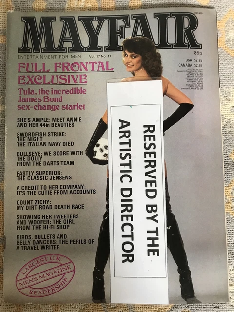MAYFAIR MAGAZINE 1982 Vol 17 No 11 Mens Magazine VGC £18.00 - PicClick UK