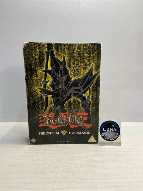 YU-GI-OH THE OFFICIAL Third Season - DVD Box Set - Cert PG - Region 2 £6.99 - PicClick UK