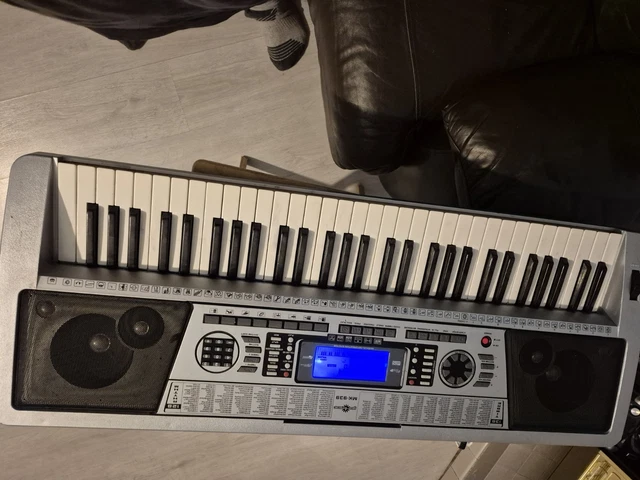GEAR4MUSIC MK-1000 PORTABLE Keyboard 54-Key Starter Pack (Sheet Music ...