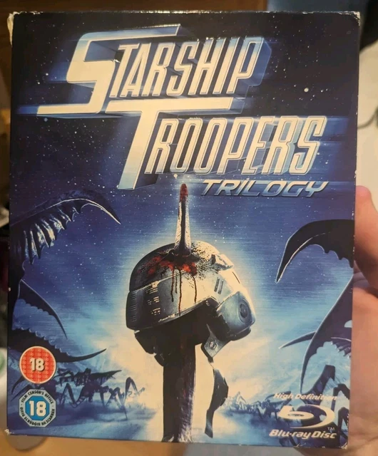 STARSHIP TROOPERS TRILOGY (Starship Troopers 1,2 & 3) - Blu Ray - 3 ...