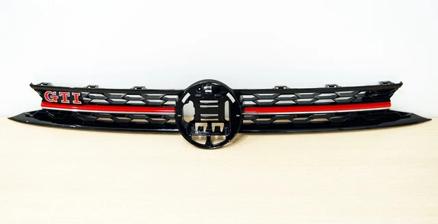 NEW OEM VW Polo Mk6 Vi Aw1 Gti Front Bumper Radiator Grille 2G0853651J ...