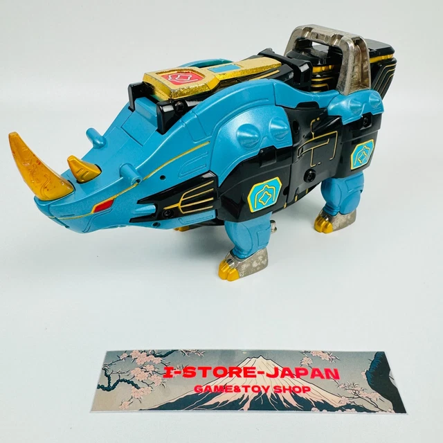 POWER RANGERS WILD Force Gaoranger DX Gao-Rhino Megazord BANDAI ...