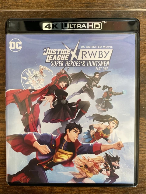 JUSTICE LEAGUE X RWBY (4K ULTRA HD + BLU-RAY, 2023) 2 Disc Set! No ...