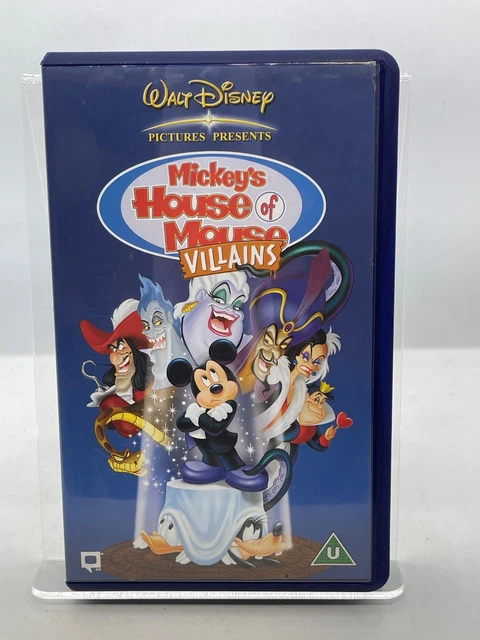 WALT DISNEY MICKEY'S House Of Mouse Villains VHS $38.72 - PicClick AU