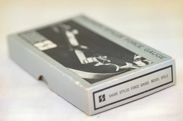 SHURE PRECISION STYLUS Force Gauge SFG-2 $41.02 - PicClick CA