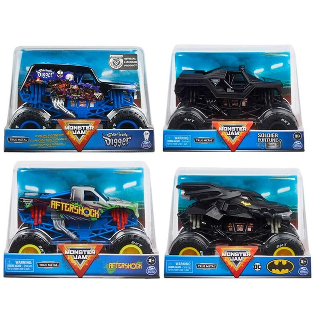 MONSTER JAM DIECAST Monster Truck Toys 1:24 Scale Models - Random ...