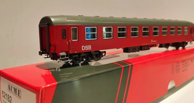 ACME 52182DSB UIC-Y Type Carriage Red Livery Ep. V £80.11 - PicClick UK