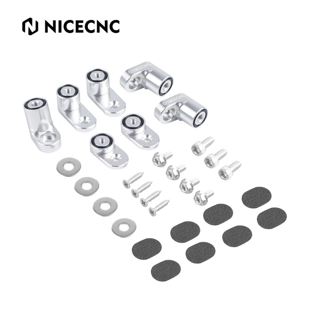 NICECNC SILVER REAR Wing Spoiler Riser Lift Kit For Ford Focus RS 2016 ...