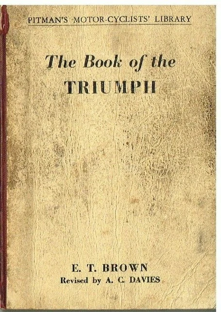 TRIUMPH 350 500 650 3T 5T Tr5 6T T100 T100C T110 (1937-56) Owners Repair Manual EUR 35,36 ...