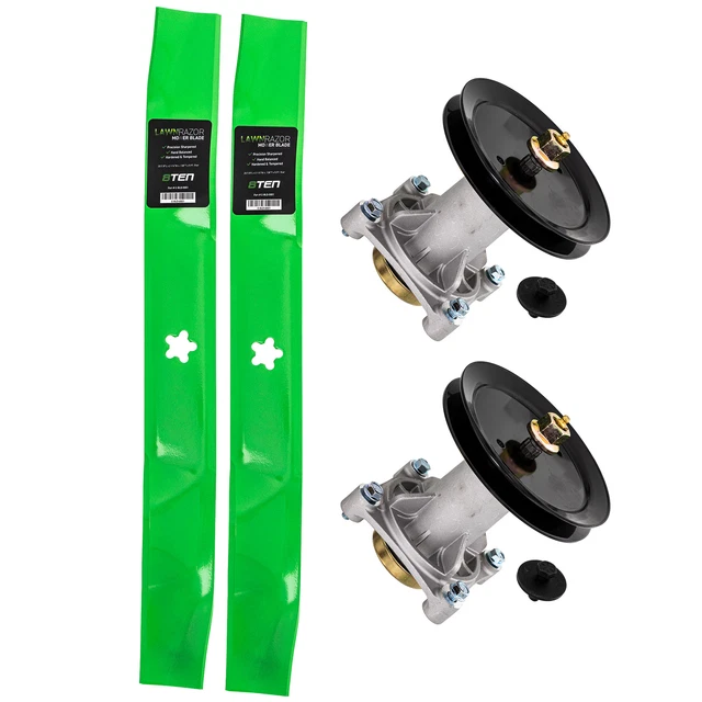 8TEN DECK BLADE Spindle Kit for AYP Husqvarna YTH2042 YTA18542 42-Inch ...