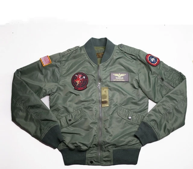 VINTAGE USAF WW2 Mens Bomber Retro Army Jacket Polit L2A Flight L2 ...