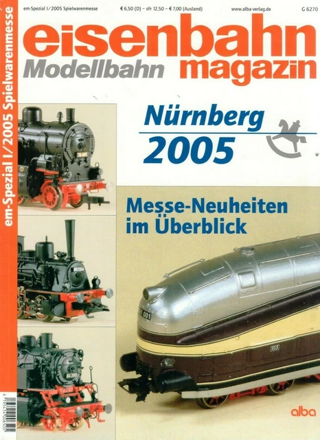 MAGAZINE DE MODÉLISME ferroviaire - Spielwarenmesse Nuremberg 2005 - TO-1347 EUR 3,20 - PicClick FR