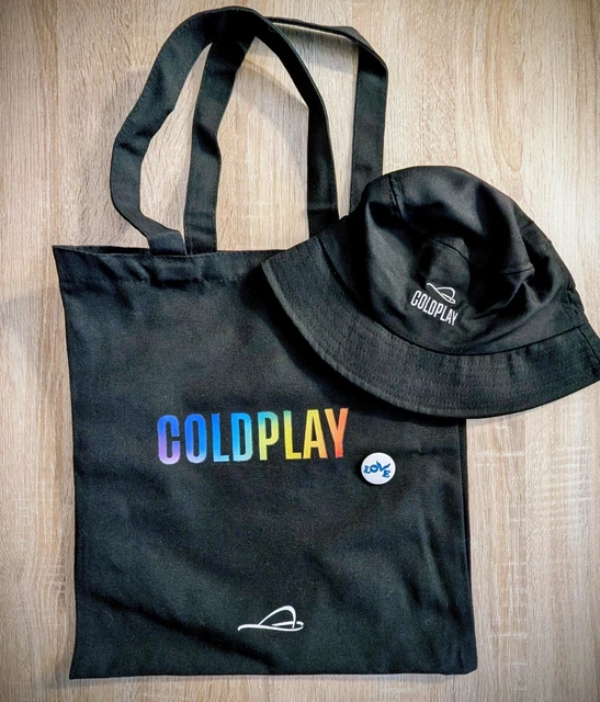 COLDPLAY WEMBLEY STADIUM 2025 Concerts Merch VIP Tote Bag, Bucket Hat ...