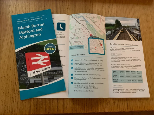 GUIDE TO NEW Station at Marsh Barton (Exeter) Devon & Cornwall CRP ...