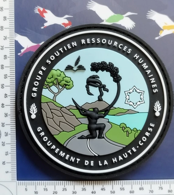 ECUSSON POLICE GENDARMERIE France Patch Badge Groupement Haute Corse ...