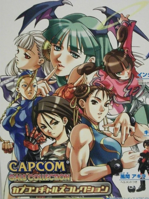 BANDAI GASHAPON HGIF Capcom Gals Collection 6 figures - Morrigan, Chun ...