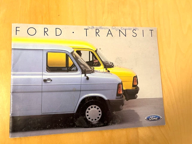 FORD TRANSIT SALES Brochure - 1985 £9.00 - PicClick UK