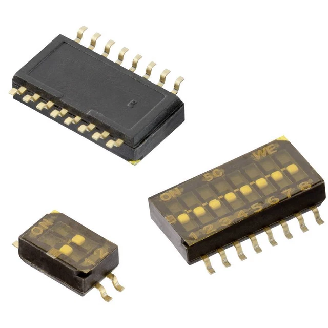 INTERRUPTEUR DIP WÜRTH Elektronik 416131160808 Nombre de pôles (num) 8 CMS 1 EUR 9,78 - PicClick FR